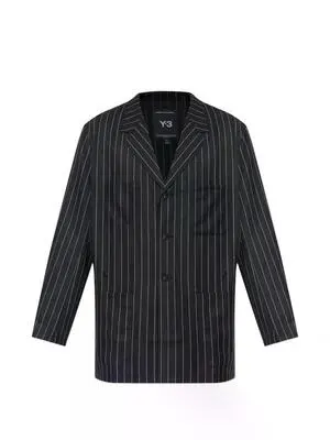 Y3 Striped Buttoned Jacket
