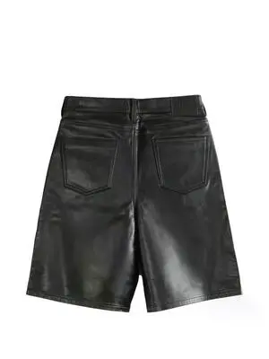 StÜssy Leather Shorts