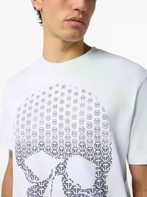 Philipp Plein Round-neck Skull-detail T-shirt - White
