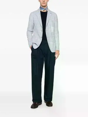 Tagliatore Check Two-button Blazer