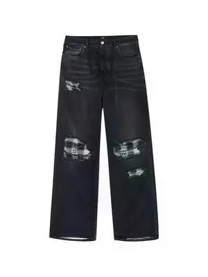 Amiri Plaid Jeans For Men