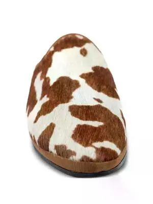 GONDOLINA Cow-print Mules