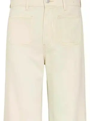 Veronica Beard Kasey Wide-leg Jeans - Neutrals