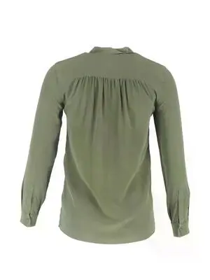 Maje Half-buttoned Pocket Blouse
