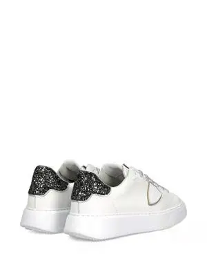 Philippe Model Temple Round-toe Sneakers - White