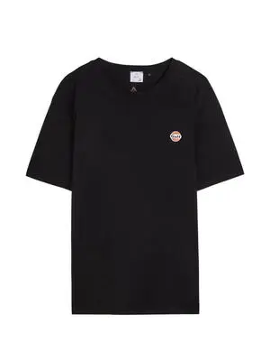 AN-Y1 Logo-embroidered Cotton T-shirt