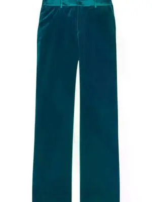 Rabanne Straight-leg Velvet Trousers