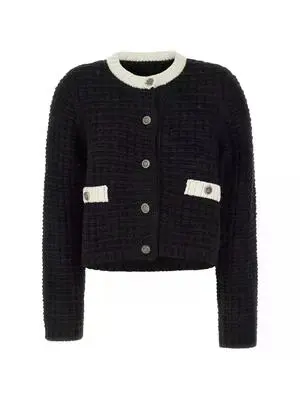 Liu Jo Trimmed Buttoned Cardigan