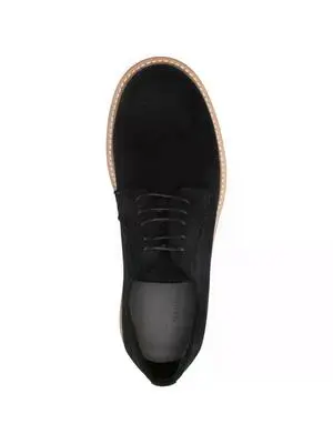 Corneliani Lace-up Derby Shoes - Black