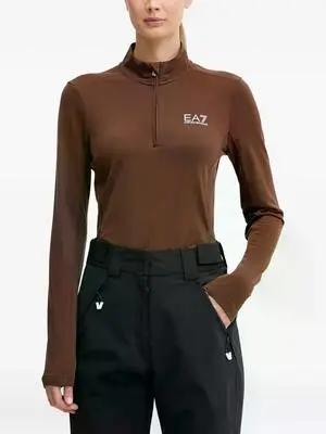 Ea7 Half Zip Activewear For Women