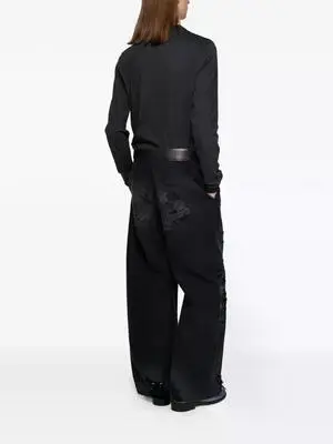 Acne Studios Long Sleeve T-shirt - Black