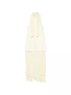 Brandon Maxwell Sleeveless Midi Dress