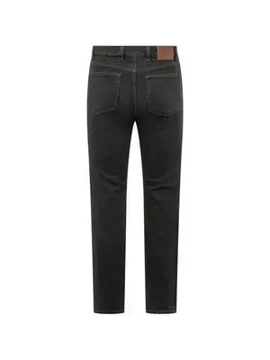 Zegna Cotton Trousers - Black