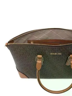 Michael Kors Murphy Monogram Tote Bag - Brown