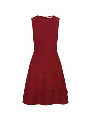 Oscar De La Renta Round Neck Cocktail Dresses
