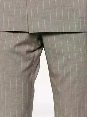 Tagliatore Striped Suit - Neutrals