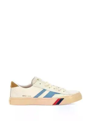 PRO-KEDS 1949 Logo-detail Leather Sneakers - Neutrals