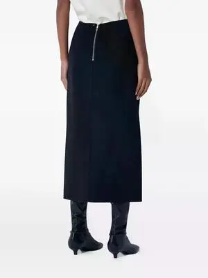 Sportmax Slit Midi Skirt