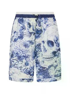 Philipp Plein Printed Bowling Shorts
