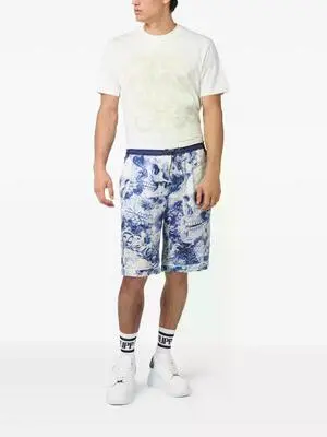 Philipp Plein Printed Bowling Shorts