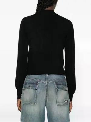 Brandon Maxwell Aubrey Button-up Cardigan - Black