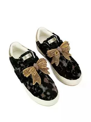 Kurt Geiger Bow-embellished Sneakers