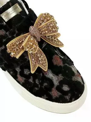 Kurt Geiger Bow-embellished Sneakers