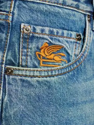 Etro Logo-appliqué Jeans