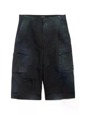 Balenciaga Cropped Cargo-pocket Trousers