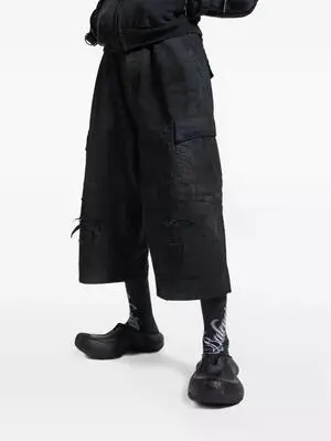 Balenciaga Cropped Cargo-pocket Trousers