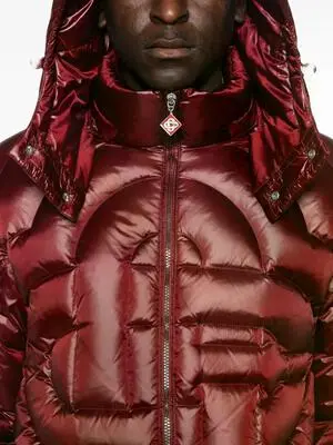 Casablanca Quilted Puffer Jacket - Red