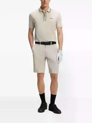BOSS Commuter Slim-fit Shorts - Neutrals