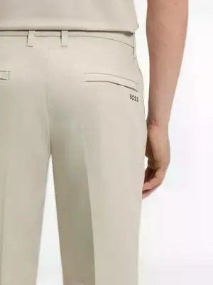 BOSS Commuter Slim-fit Shorts - Neutrals