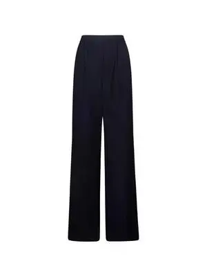 Max Mara Elasticated-waistband Wide-leg Trousers