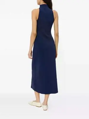 Cult Gaia Keller Halterneck Midi Dress - Blue
