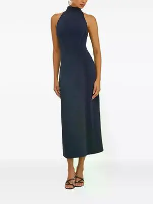 Cult Gaia Keller Halterneck Midi Dress - Blue