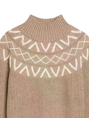 Varley Patterned Knitted Sweater