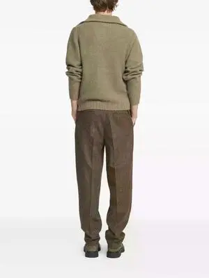 YVES SALOMON Tweed Trousers