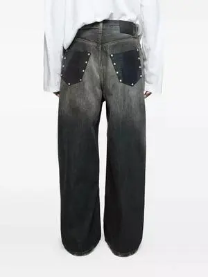 Acne Studios Logo-patch Jeans