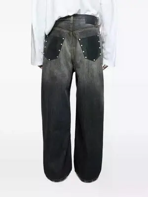 Acne Studios Logo-patch Jeans