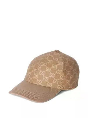 Gucci Gg-motif Baseball Cap - Neutrals