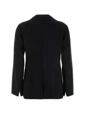 Max Mara Double-breasted Virgin Wool Blazer