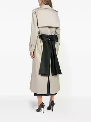 Florence & Fortitude Double-breasted Bow Coat