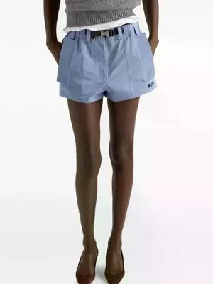 Prada Belted Shorts