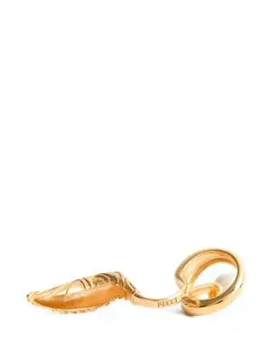 Emilio Pucci Marmo-texture Horn Ring