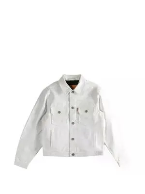StÜssy Levi's Buttoned Flap-pocket Leather Jacket
