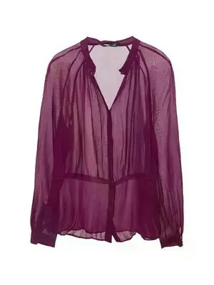 Roberto Cavalli V Neck Tops