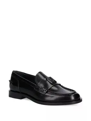 MSGM Letter-appliqué Loafers