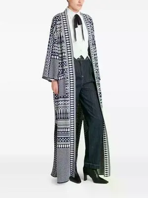 TEMPERLEY LONDON Patterned Knit Coat
