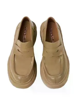 Camper Penny-strap Leather Loafers